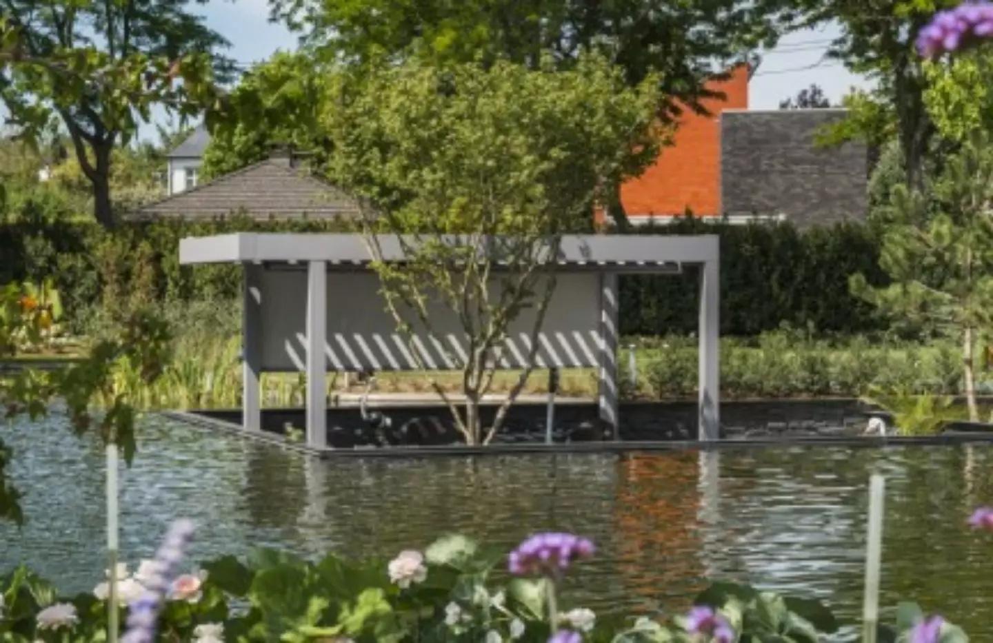 Terrasje doen in het water | Renson